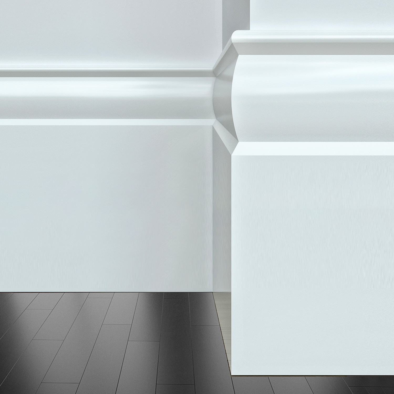 Rodapié alto Claudio 30cm - Rodapies Lacados